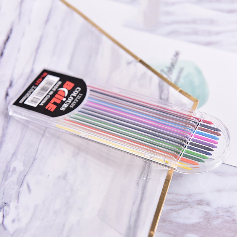 1Box Colored 2.0mm Mechanical Pencil Color Lead Re... – Grandado