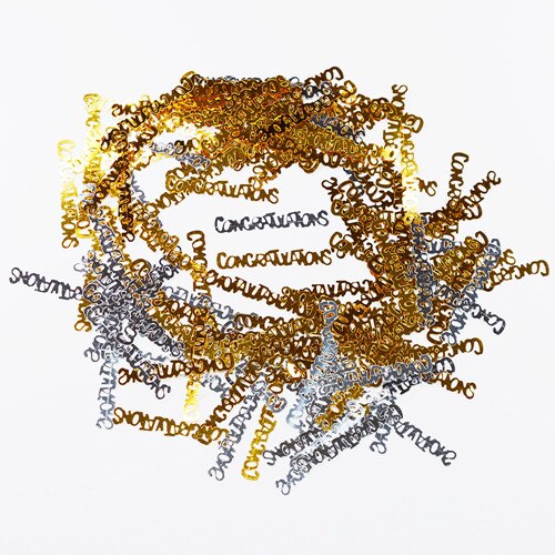 60g Gold Sliver Congratulation Wedding Confetti An... – Grandado