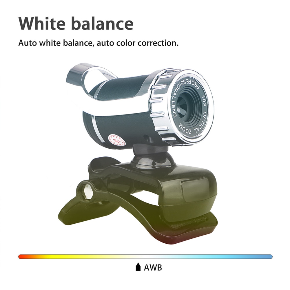 Laptop 12 Megapixels Clip On PC Desktop Webcam Cam... – Vicedeal