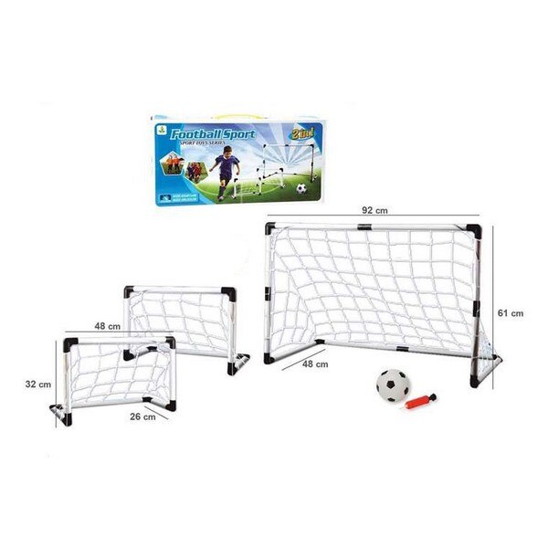 2 in 1 Goal Posts Football Sport – Vicedeal