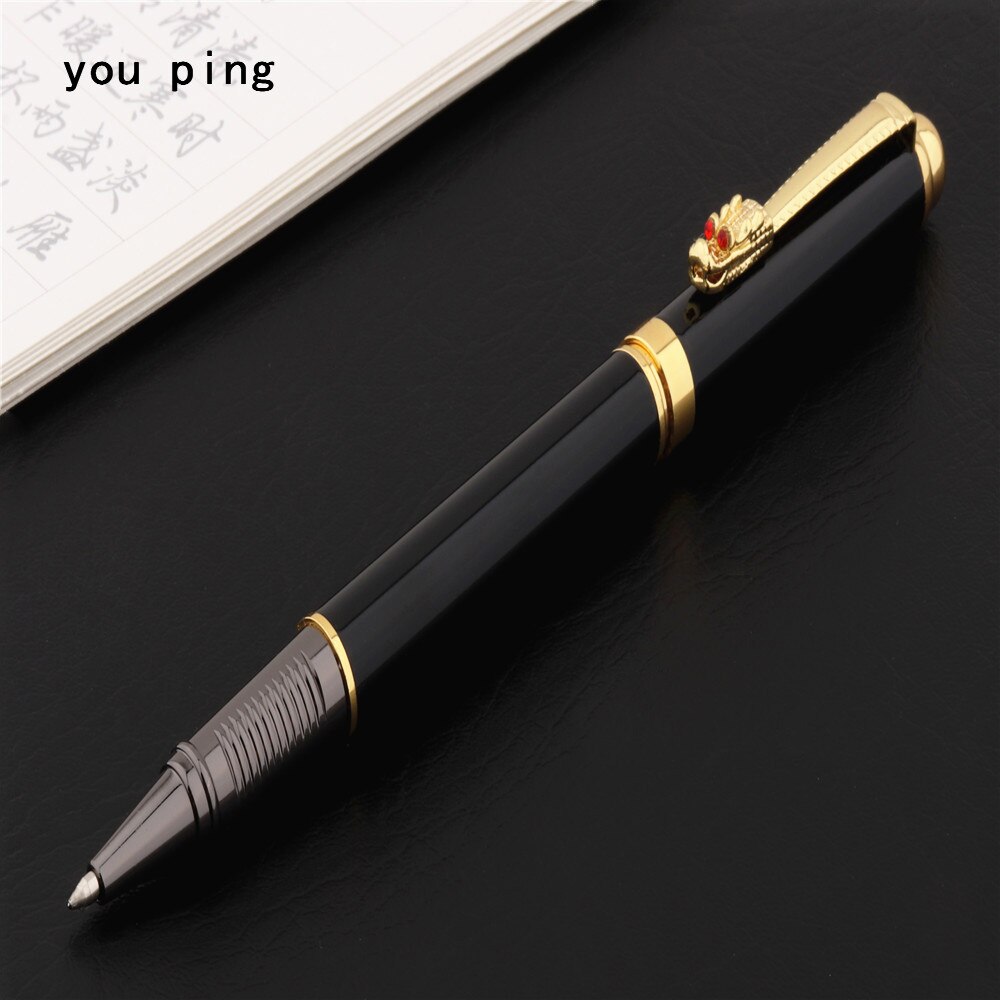 Luxury pen 054 Dragon hook Black Business office R... – Vicedeal