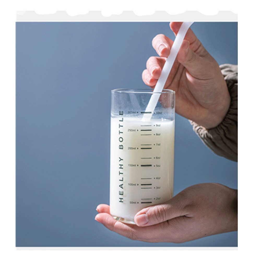 Glas Topf Bauch Becher Kreative Gedruckt milch Gla... – Vicedeal