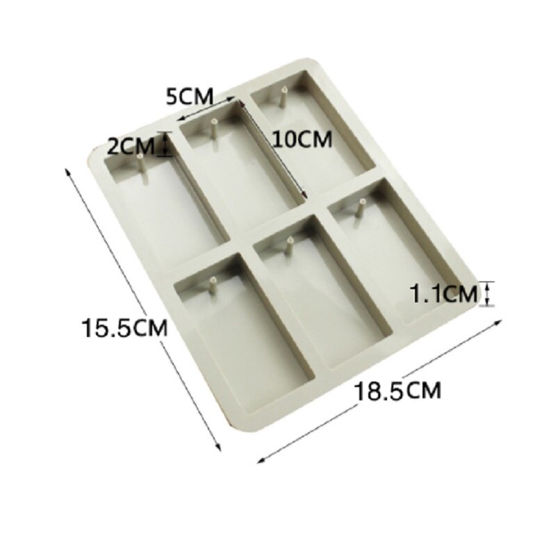 Silicone Soap Mold Handmade Soap Making Forms Moul... – Grandado