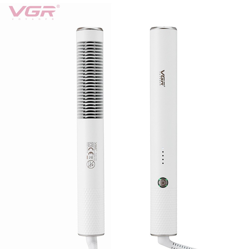 VGR 586 Mini Curly Straightener Comb Wet And Dry C... – Grandado