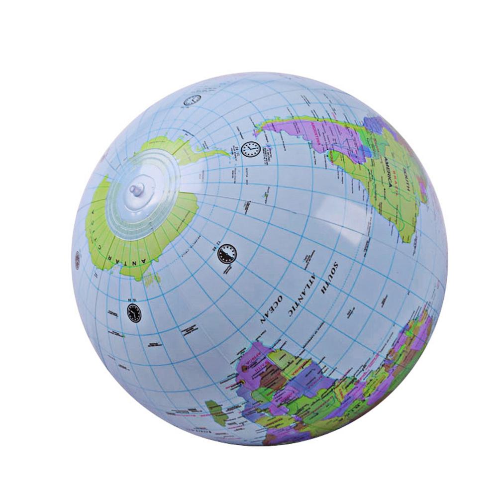 1pcs 40cm Inflatable Globe World Earth Ocean Map B... – Vicedeal