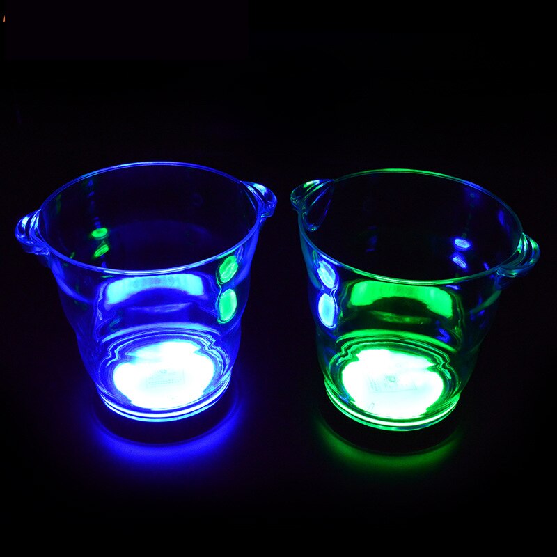4.9L Led Ijsemmer Oplaadbare Lichtgevende Champagn... – Grandado