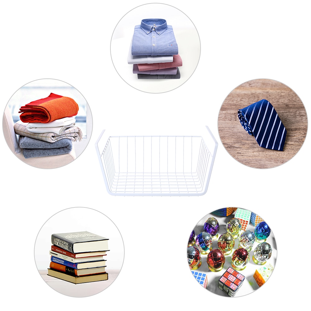 Ijzer Kast Opknoping Mand Kast Plank Haak Opbergka... – Vicedeal