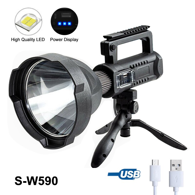 Powerful 200000LM LED Flashlight Work Light Spotli... – Vicedeal