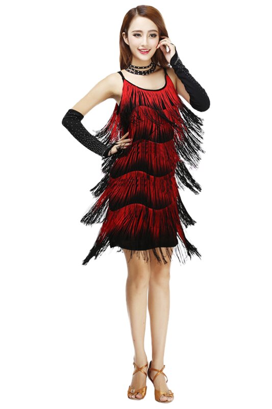 Women Flapper Dress Great Gatsby Tassel Fringe Dre... – Grandado