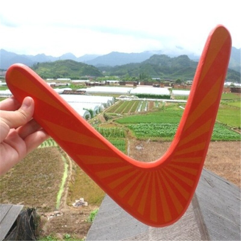 Boomerang Toy Throwback V Shaped Flying Disc Funny... – Vicedeal