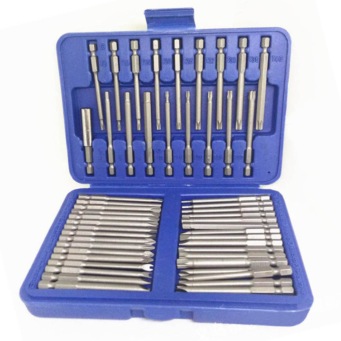 Extra Lange Bit Set 50 stücke 75mm Lange Quick Rel... – Vicedeal