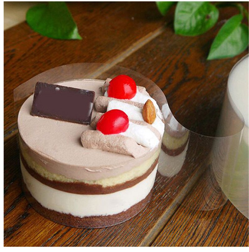 Cake Collars Transparent Cake Rolls Acetate Cake C... – Grandado