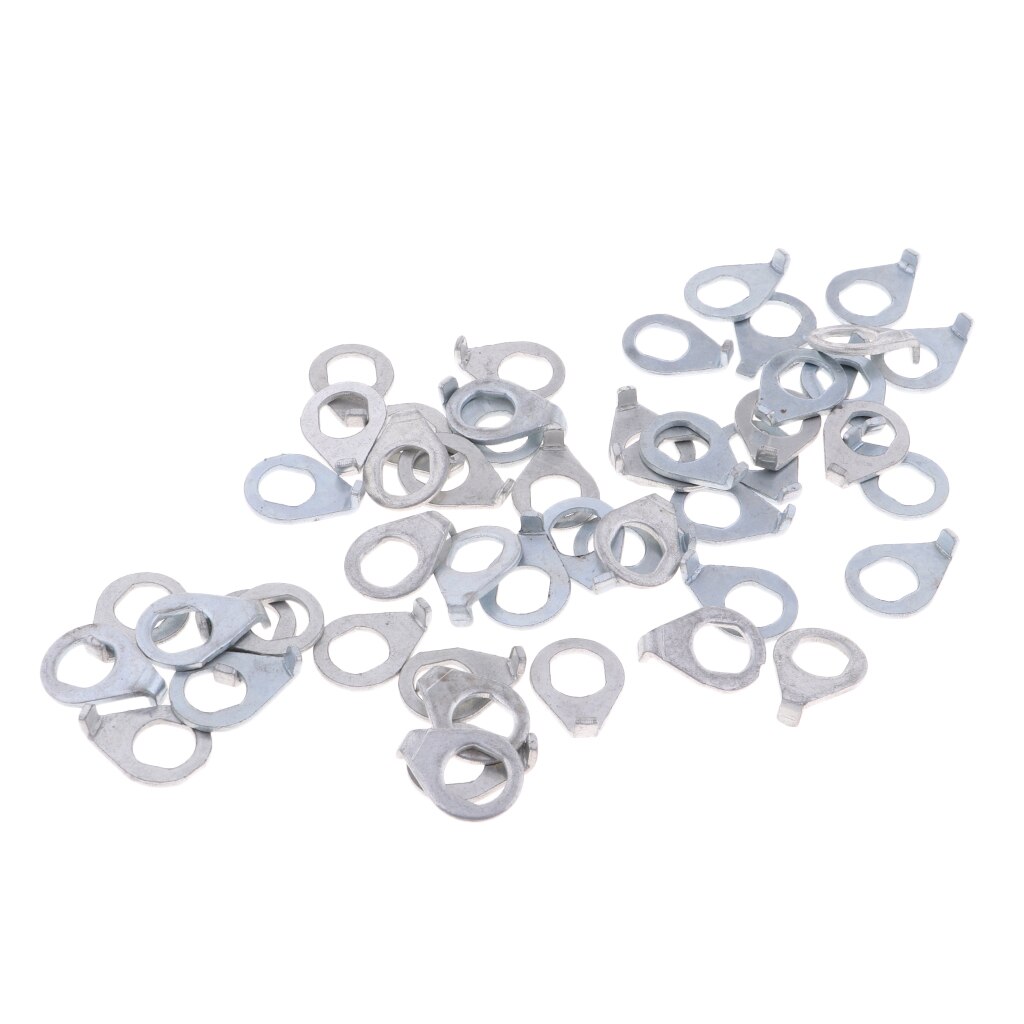 50 Pieces Safety Hub Retaining Clip Silver for Mou... – Grandado