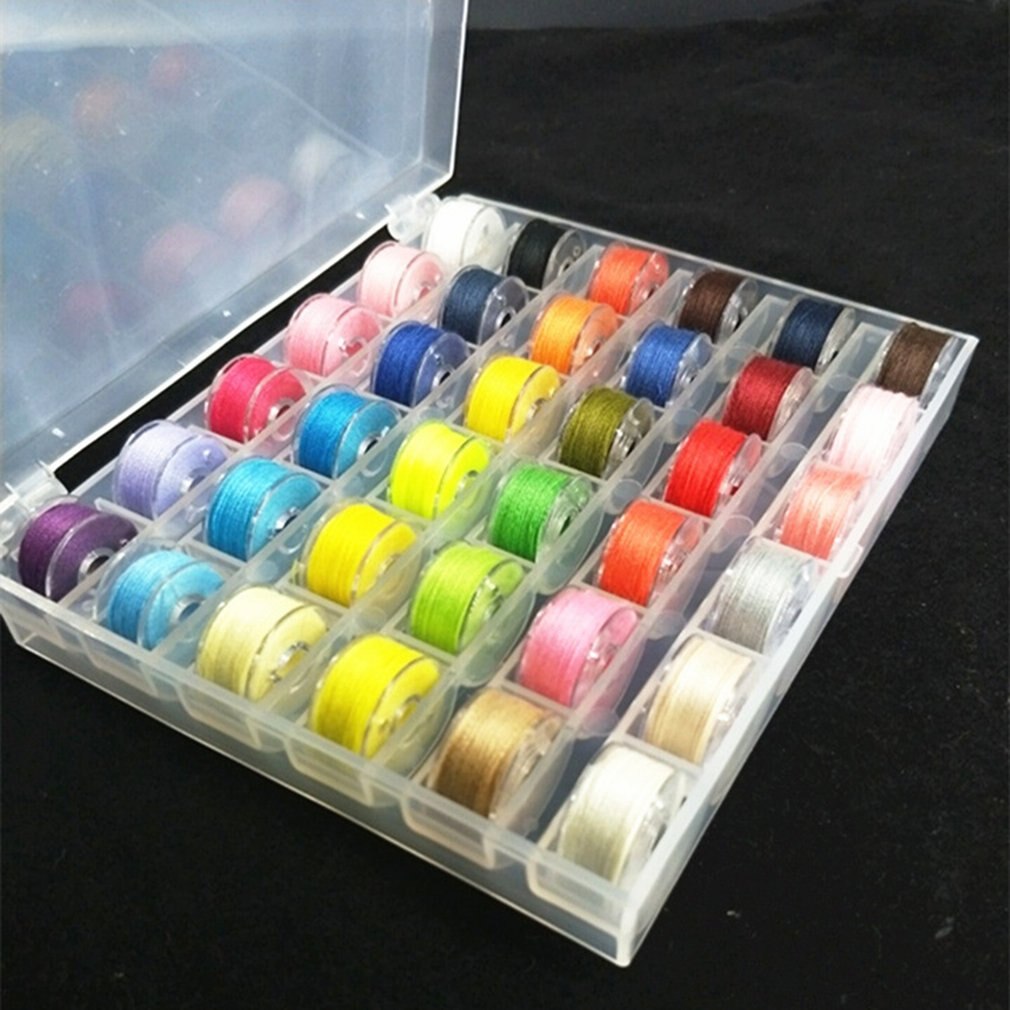 36-color bobbin box with thread bobbin plus fixed ... – Grandado