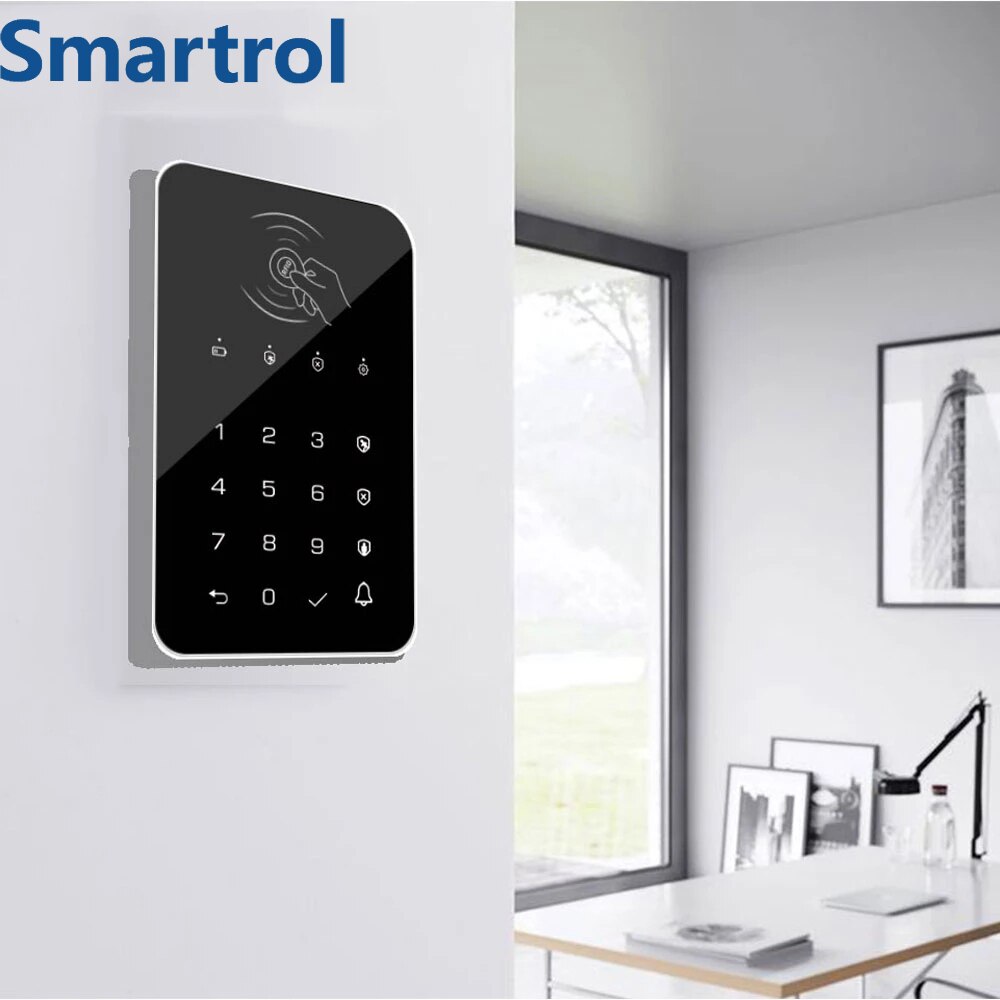 SMARTROL K10 Type 433Mhz Wireless Touch Keypad For... – Grandado