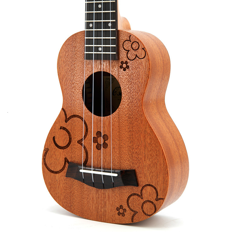 21 inch mahogany treble female cartoon ukulele gui... – Grandado