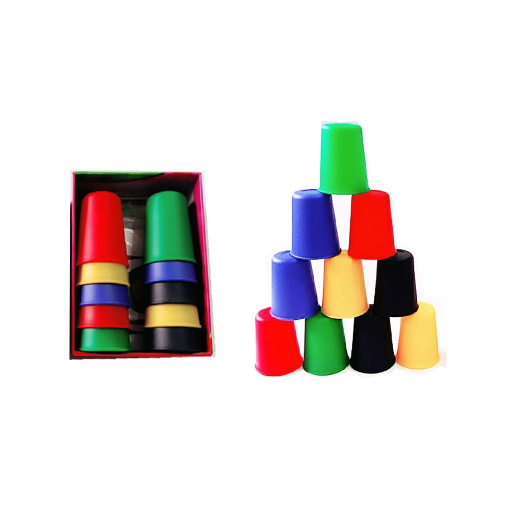 Classic Indoor Colorful Games Quick Hands Stacking... – Grandado