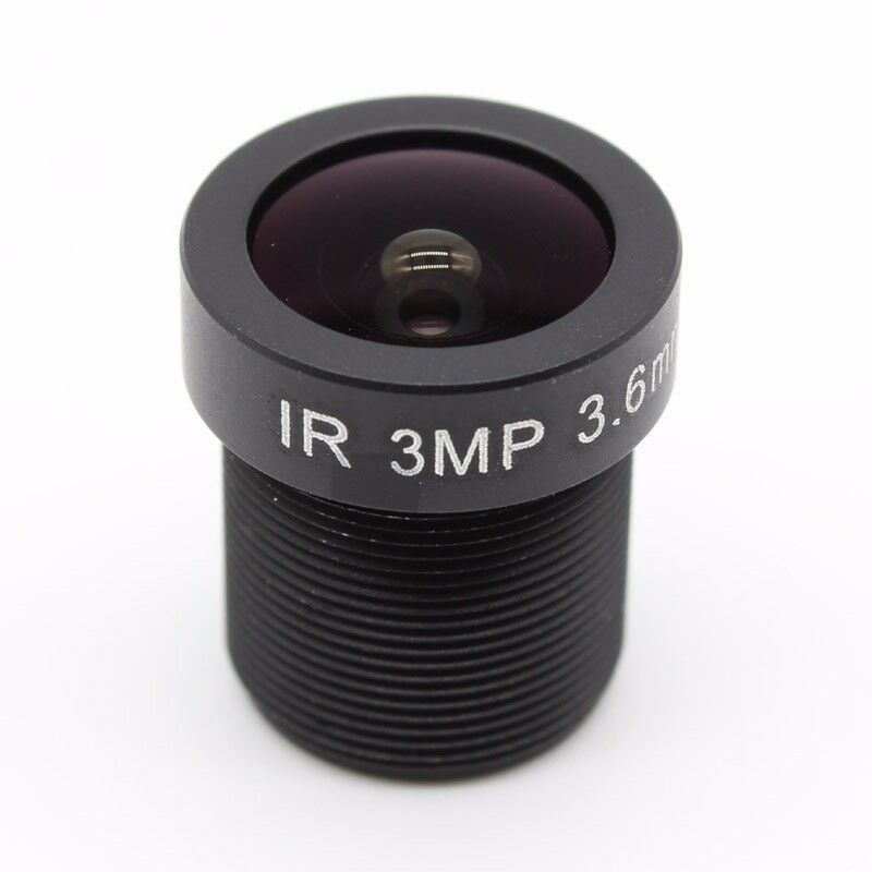HD 3mp 3.6mm 128 Degree Wide Angle CCTV IR Lens M1... – Grandado