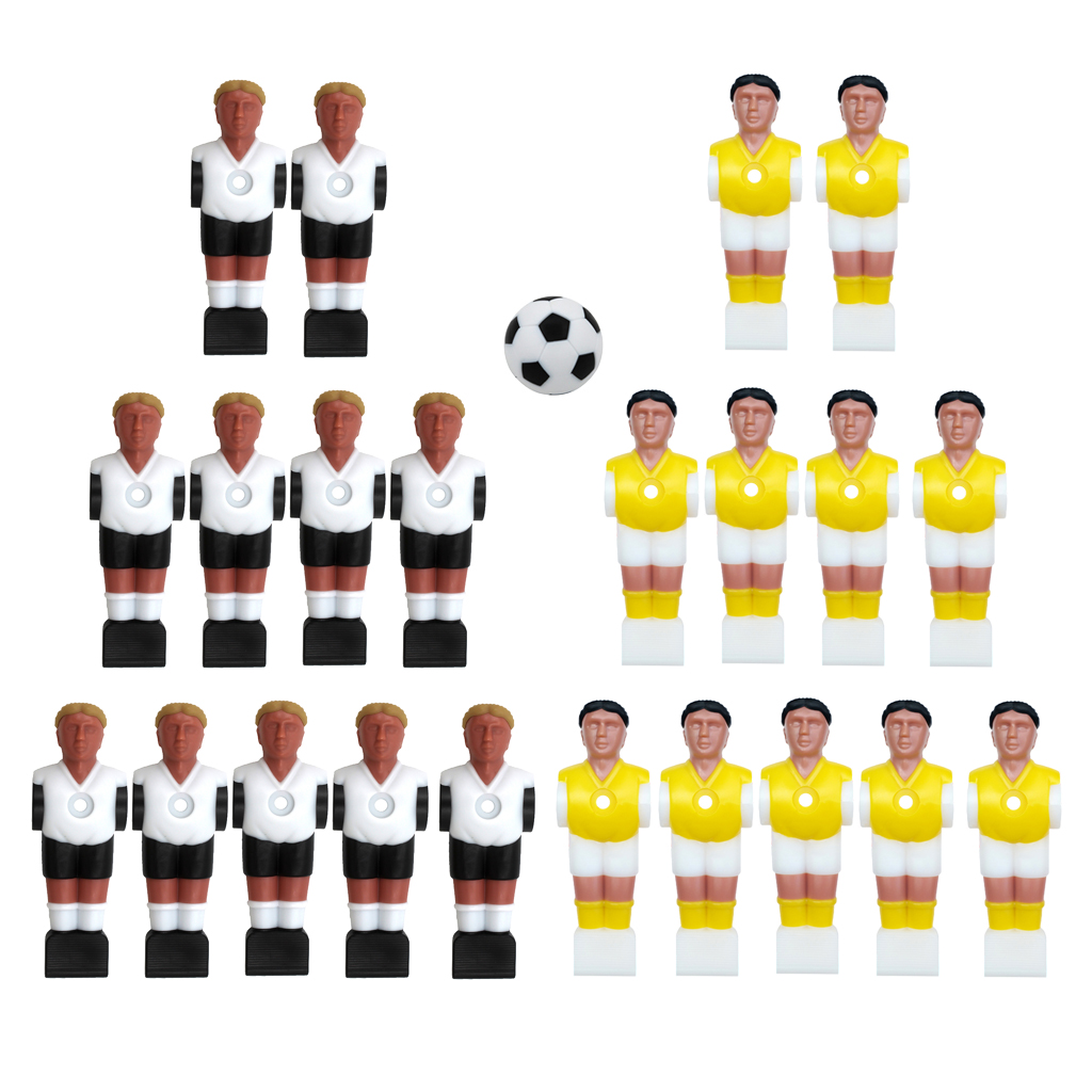 22 Pieces Foosball Men Table Top Football Players ... – Grandado