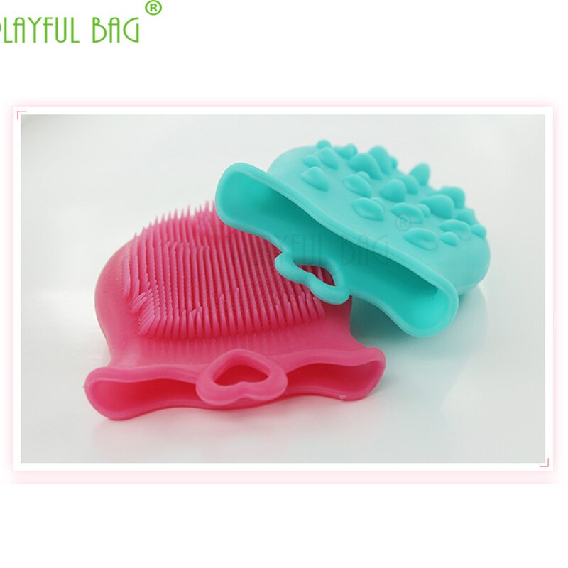 Baby shower brush soft silicone massage back rubs ... – Grandado