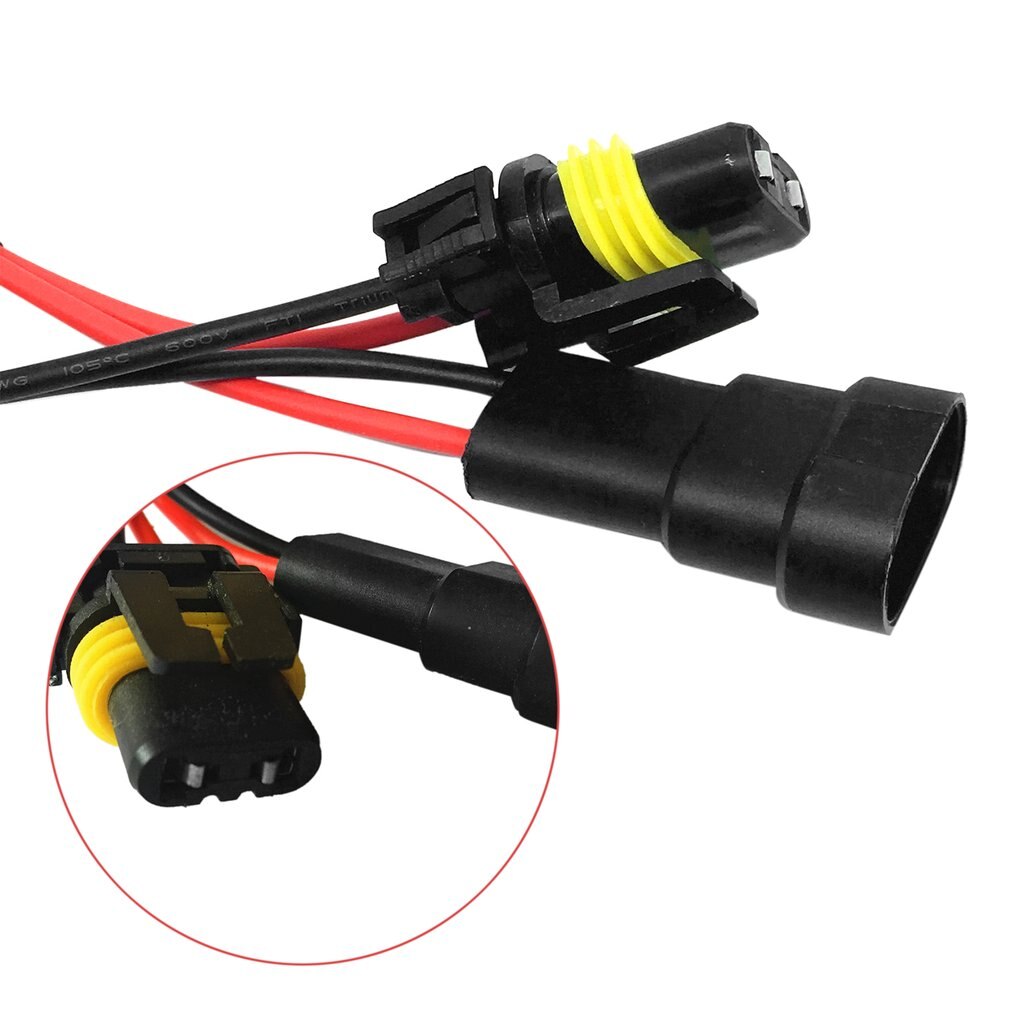 1Pc DC12V 50W Wiring Harness 9005 9006 Fog Light W... – Vicedeal