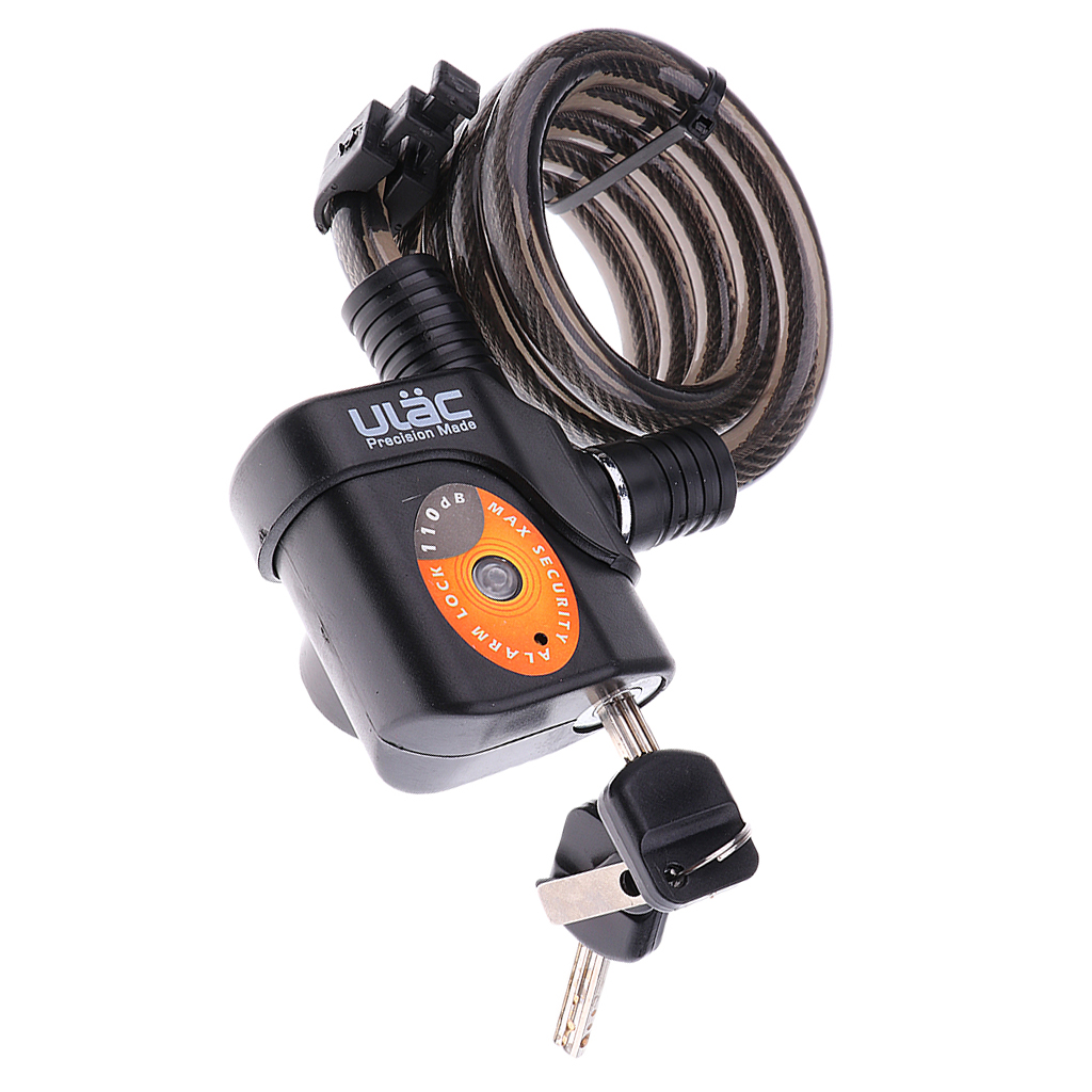 Fietsslot Anti-Diefstal Alarm Fiets Kabel Sloten M... – Vicedeal