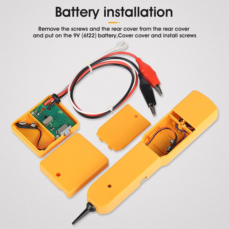 Tracker Diagnose Tone Finder Telephone Wire Cable ... – Grandado