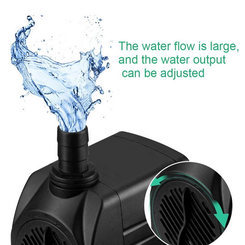 Mini LED Submersible Water Pump With LED Light Aqu... – Grandado