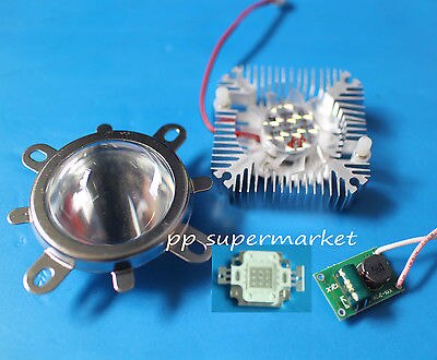 44mm Lens kit + 10W UV 395nm LED + 10Watt Driver +... – Grandado