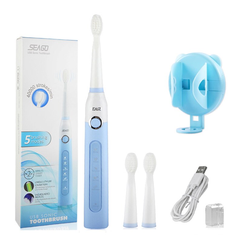Seago Sonic Electric Toothbrush For Adult USB Rech... – Grandado