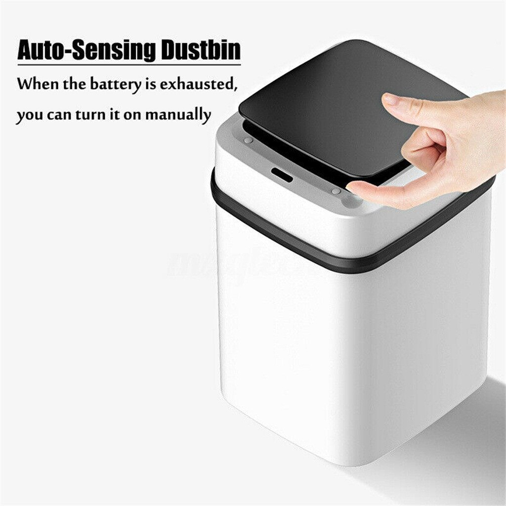 10L Home Intelligent Trash Can Automatic Sensor Du... – Grandado