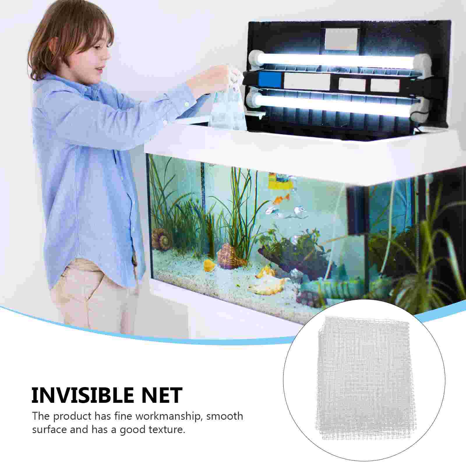 Aquarium Screen Net Clear Mesh: 2pcs DIY Tank Mesh... – Grandado