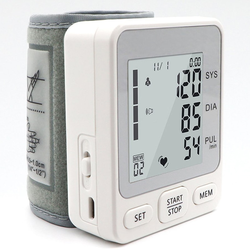 Wrist Blood Monitor Automatic Upper Arm Pulse Mete... – Grandado