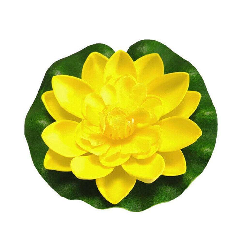 10 Pcs/Set 10cm Artificial Floating Water Lily EVA... – Grandado