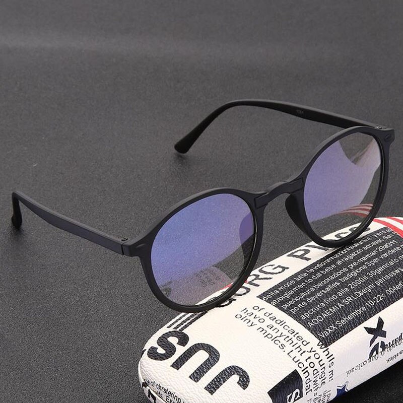 HOOLDW Blue Light Blocking Glasses Women Men Round... – Vicedeal