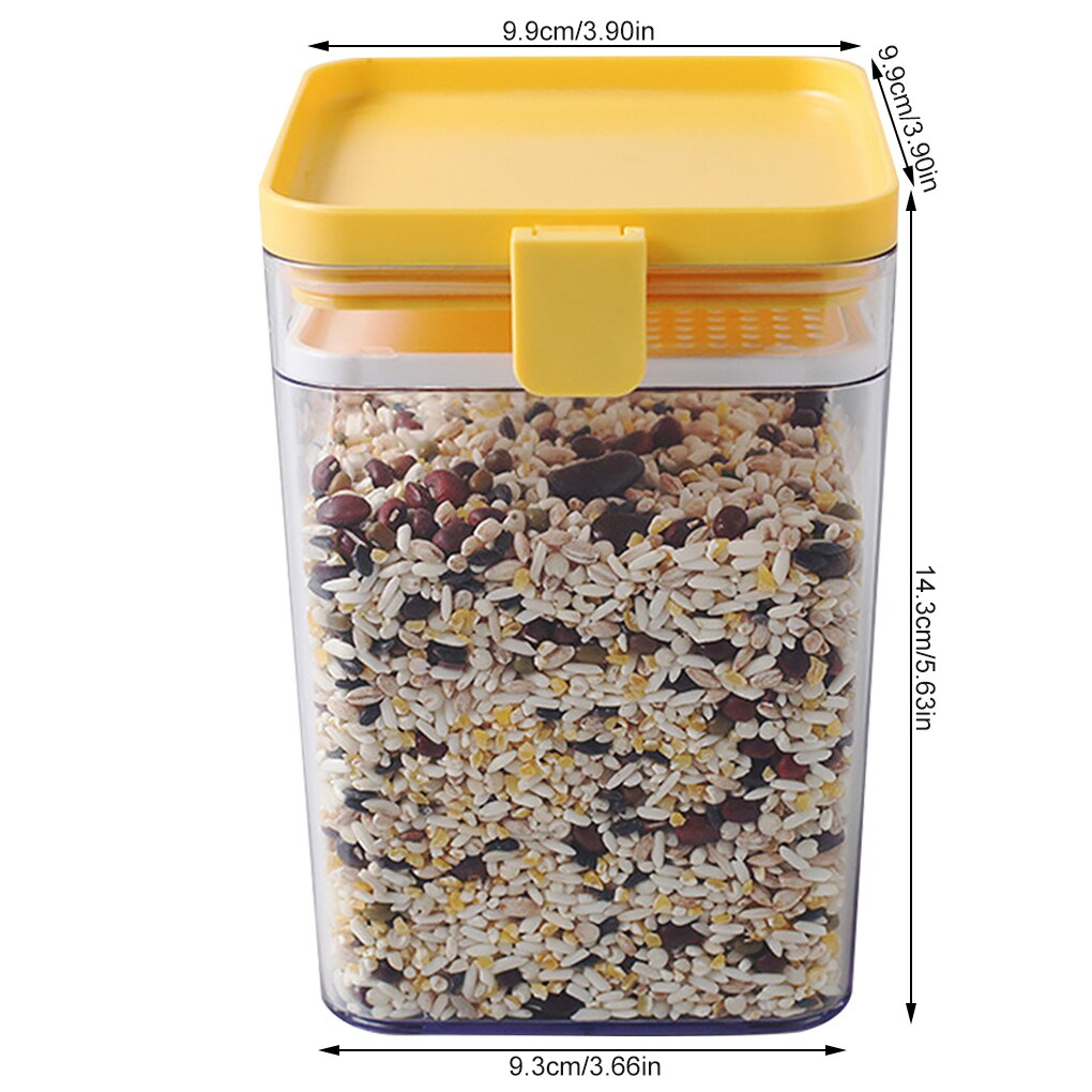 Clear Plastic Verzegelde Voedsel Tank Vochtbestend... – Grandado