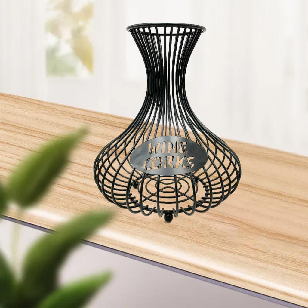 Fashionable Red Wine Bottle Cork Storage Basket Ta... – Grandado Fashionable Red Wine Bottle Cork Storage Basket Ta... – Grandado
