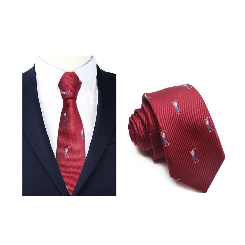 Windj polyester slips menn golf rød virksomhet – Grandado
