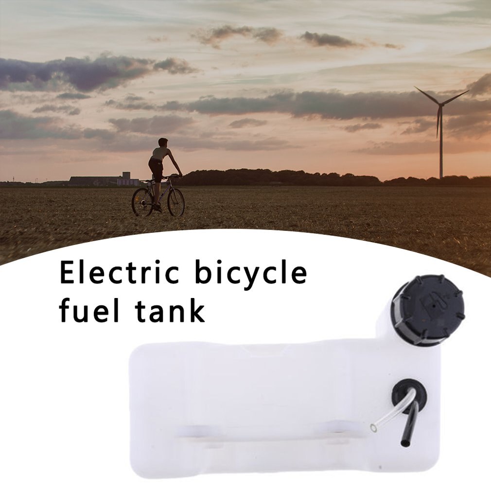 Electric Bicycle Fuel Tank White Plastic Gas Fuel ... – Vicedeal