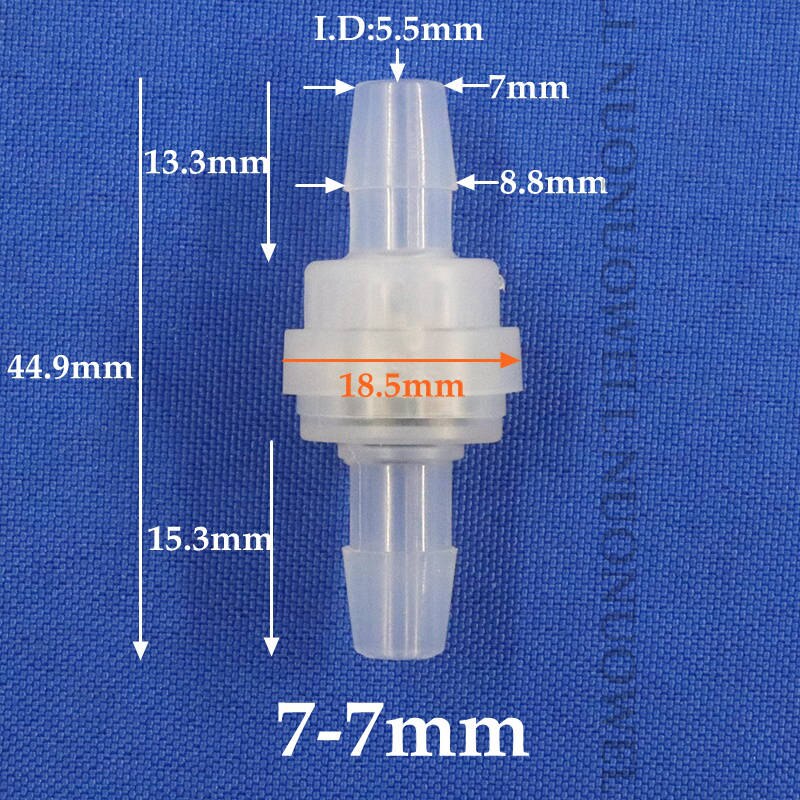 100~2pcs 5~8mm Fluororubber Plastic Check Valve Aq... – Grandado