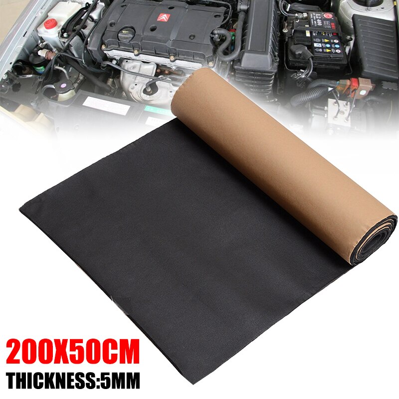 200*50cm Sound Proofing Deadener Sheet Mat Fire Wa... – Grandado
