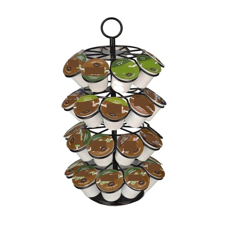 36 Cups Coffee Capsule Holder Rotating Rack Coffee... – Vicedeal