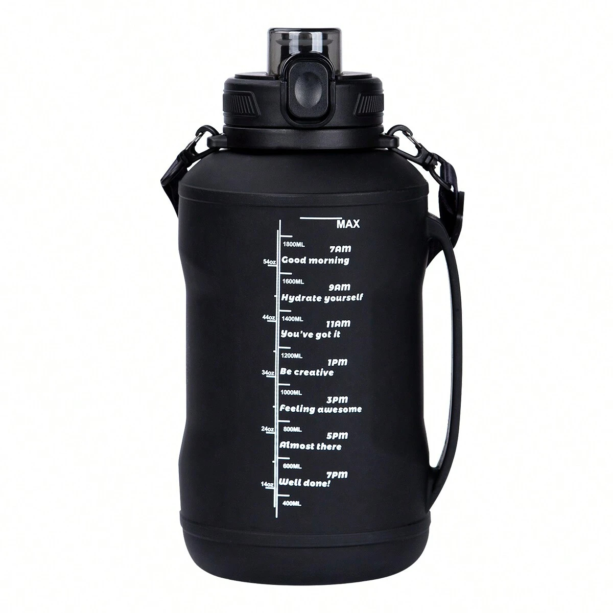 64oz/2L siliconen waterflessen met grote capacitei... – Vicedeal