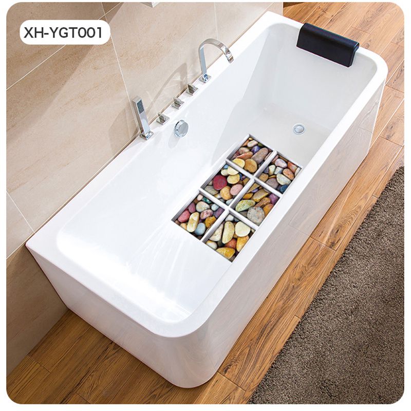 6Pcs/Set Bath Tub Sticker Decals Non-slip Self-Adh... – Grandado
