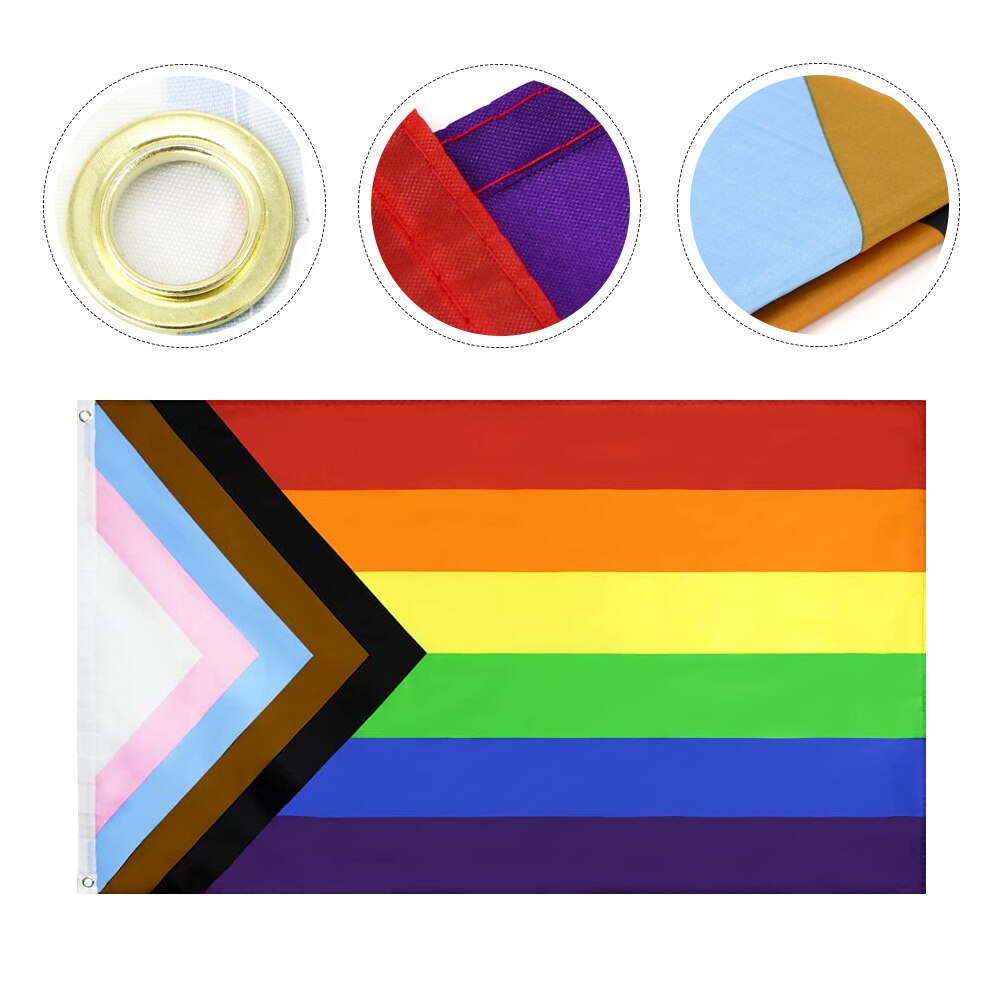 1pc Rainbow Flag Gay Pride Flag Polyester Decorati... – Vicedeal