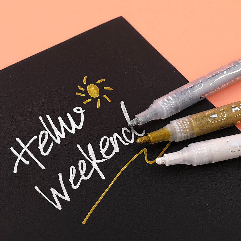 4/8/12/15/24/36 Colors Acrylic Paint Markers Art M... – Grandado