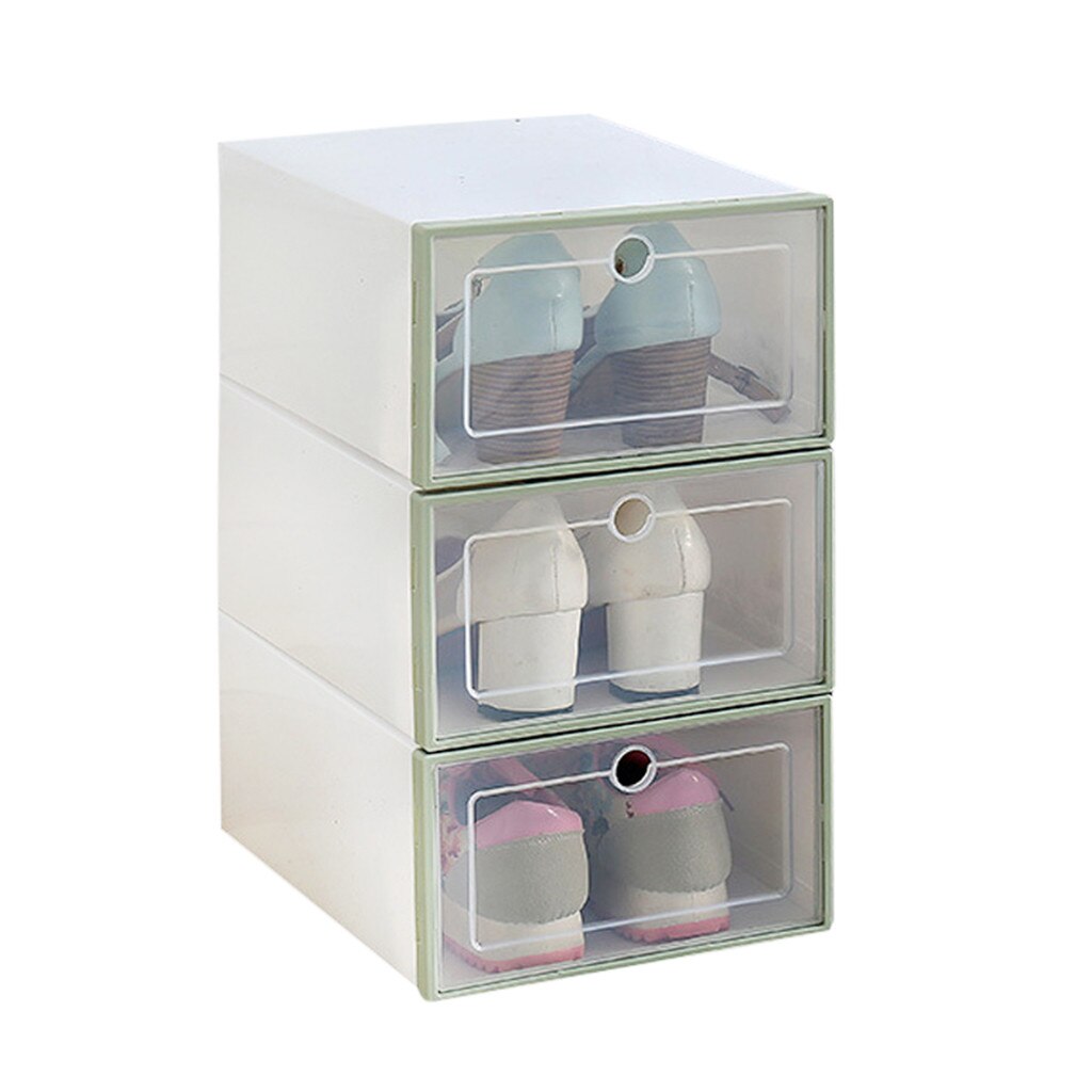 Portable 3pcs Shoes Storage Box for Home Organizat... – Grandado