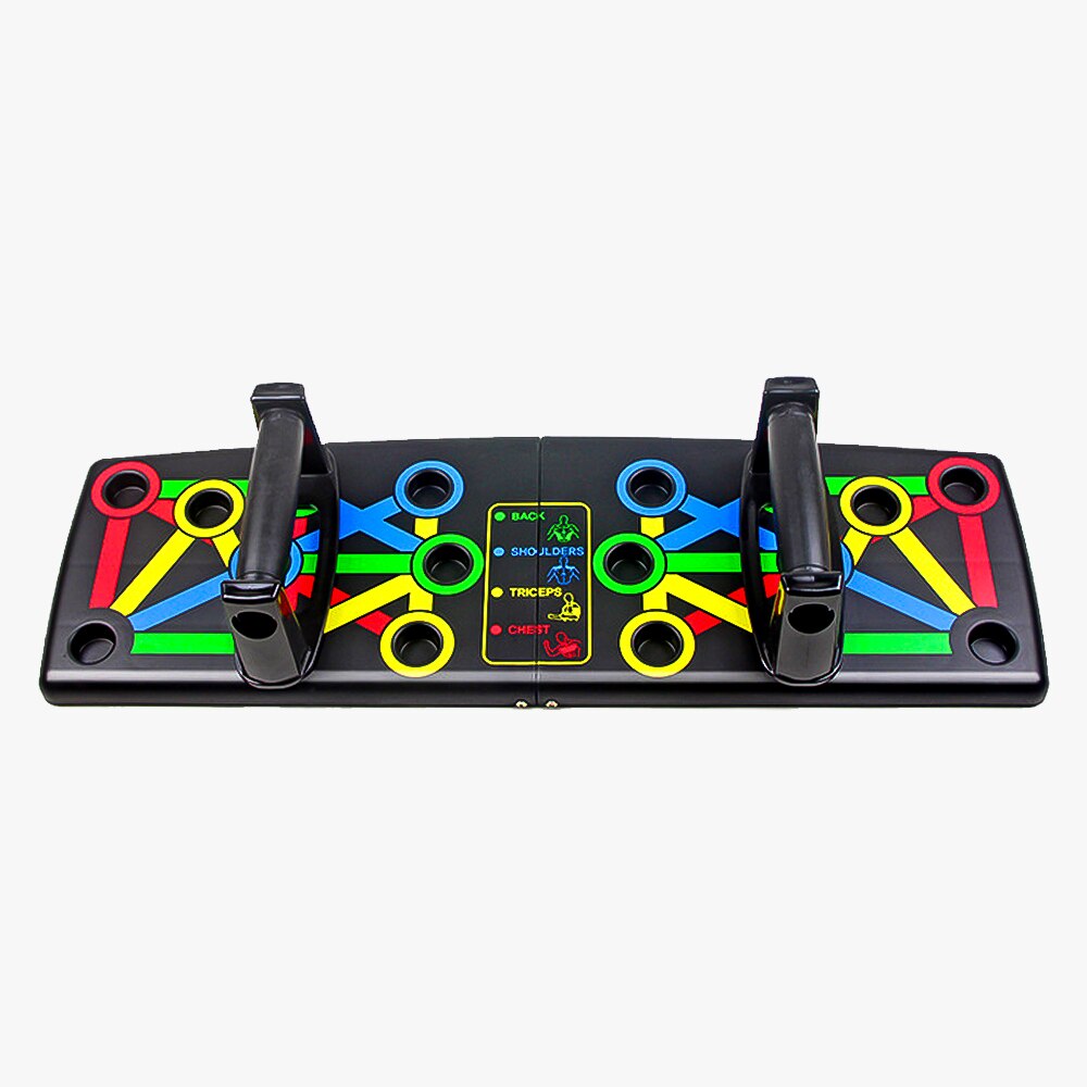 9 in 1 Push Up Board with Instruction Print Body B... – Grandado