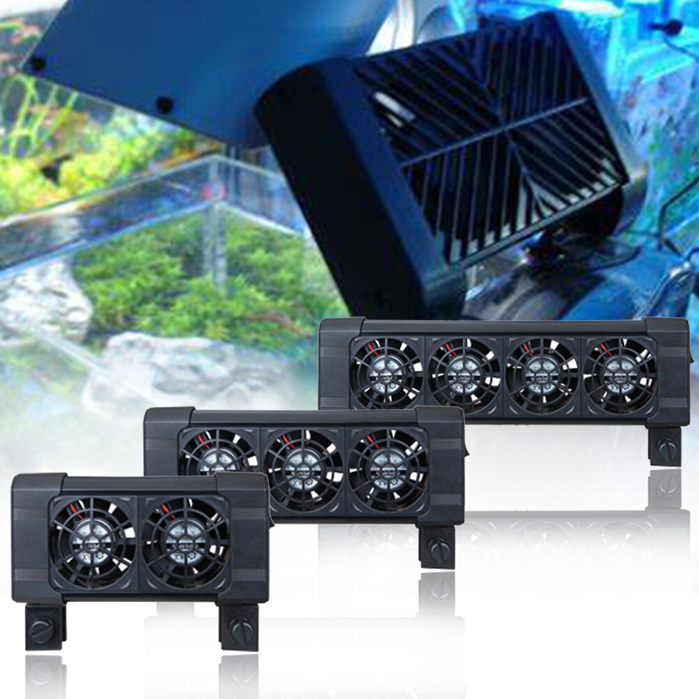 Aquarium Cooling Fan Marine 2 3 4 Heads Chiller Su... – Vicedeal