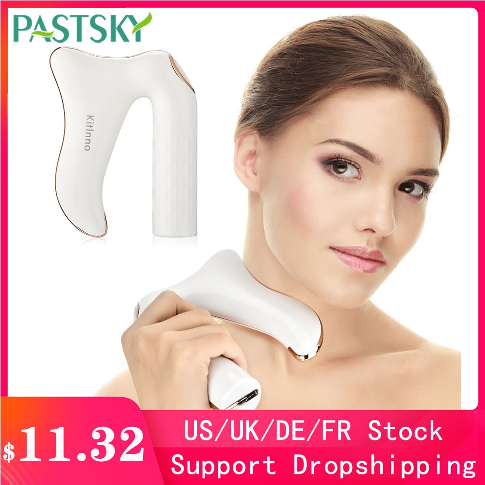 Mini Vibration Heating Massager LED EMS Guasha Scr... – Vicedeal